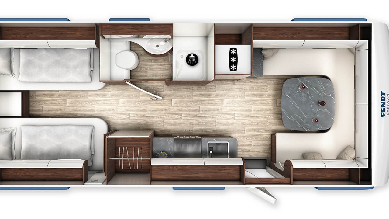 Fendt-Caravan | Wohnwagen von Fendt | 650 GD